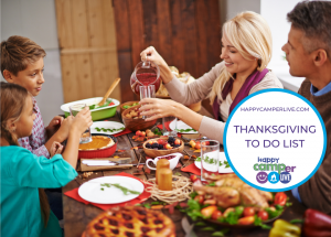 4 Things to Do the Week before Thanksgiving | Happy Camper Live