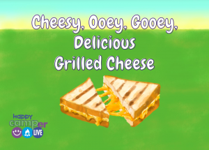 Make A Cheesy, Ooey, Gooey, Delicious Grilled Cheese! | Happy Camper Live