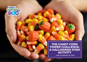 The Candy Corn Tower Challenge: A Halloween STEM Activity | Happy ...